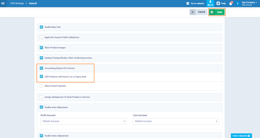 Tracking a Product by Serial Number - Daftra Knowledge Base