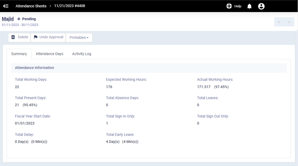 Defining the Second Shift and Calculating Employee Attendance for Two ...