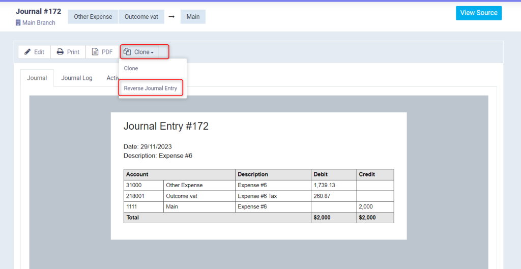 The Accounting Treatment for Canceling Automatic Journal Entries ...