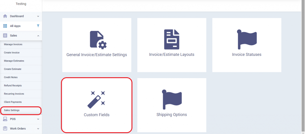 Creating a Custom Field on the Invoice. - Daftra Knowledge Base