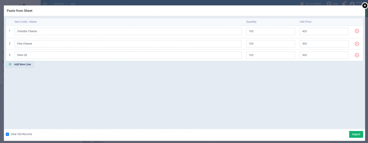 Importing Products through Excel - Daftra Knowledge Base