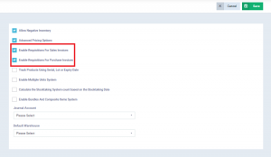 How to Create a Stock Inbound/Outbound Requisition - Daftra Knowledge Base