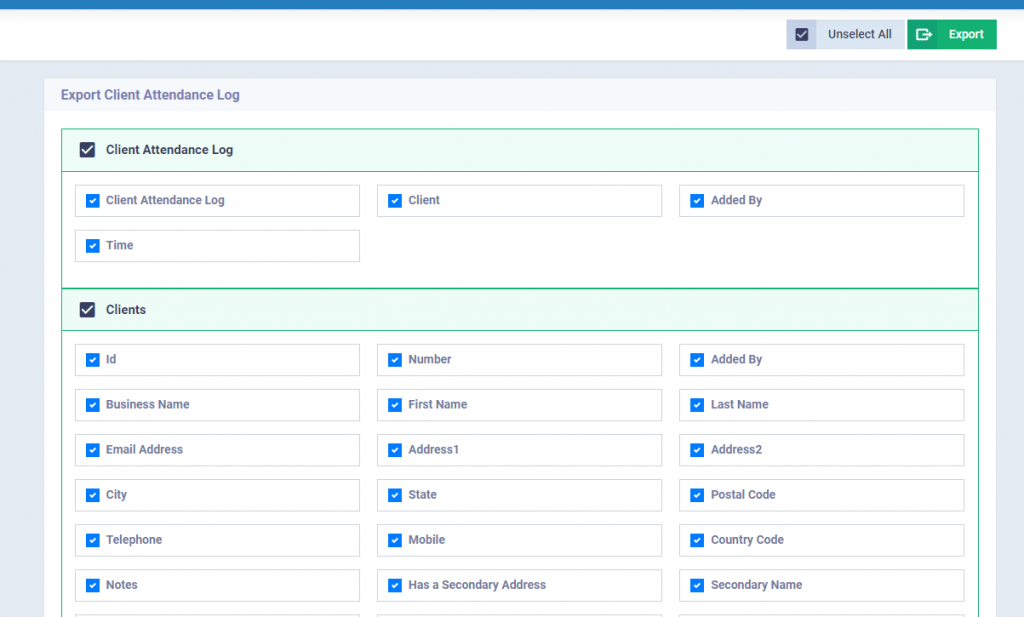 Logging a Client Attendance - Daftra Knowledge Base