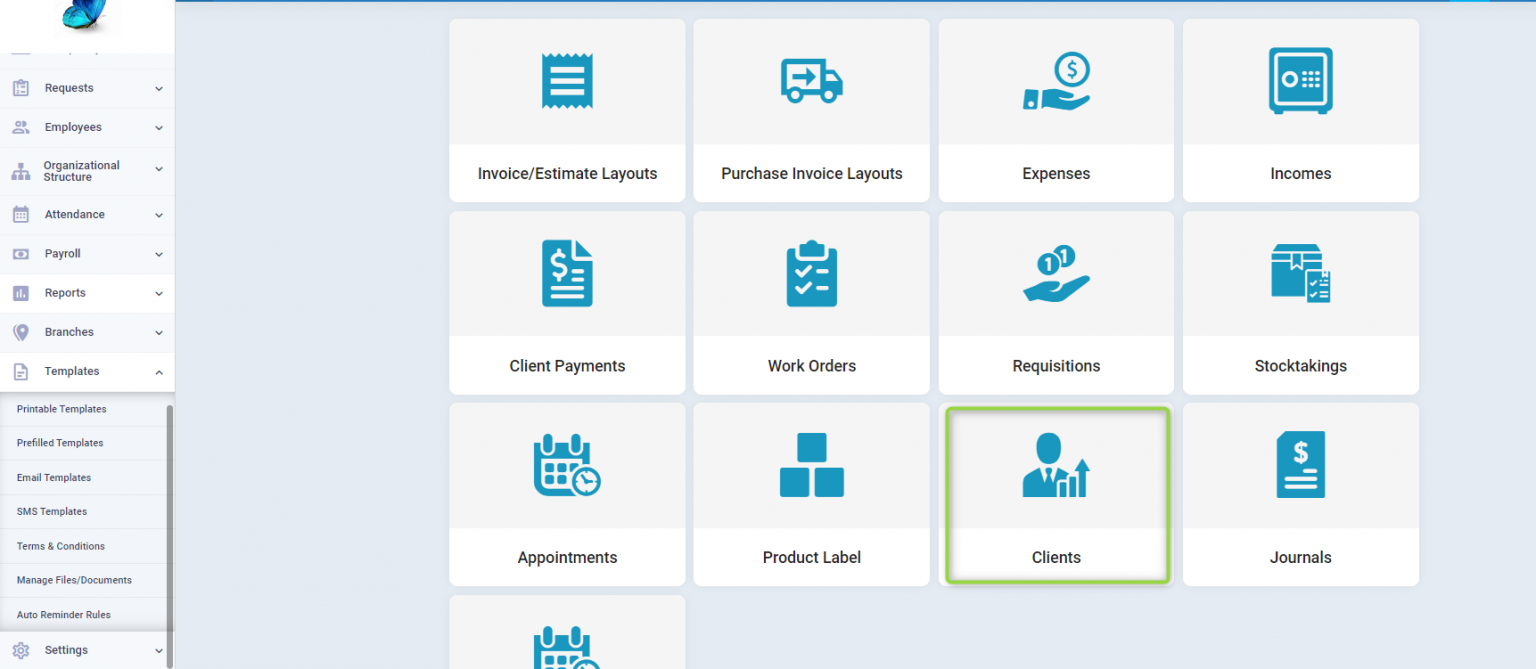 Creating and Printing the Client Barcode - Daftra Knowledge Base