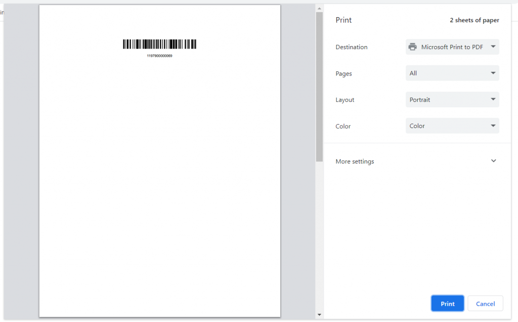 Creating and Printing the Client Barcode - Daftra Knowledge Base