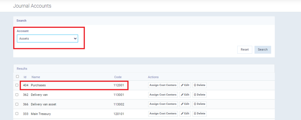 Assigning a Cost Center to a Purchase Invoice - Daftra Knowledge Base