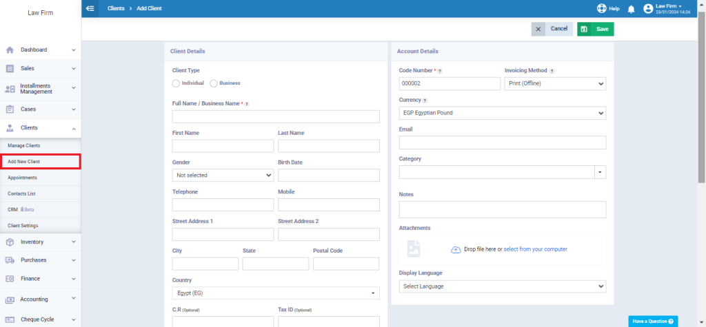 Clients Operation & Management Guide - Daftra Knowledge Base