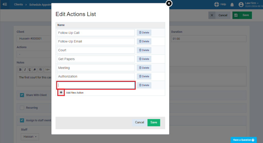 Clients Appointments - Daftra Knowledge Base