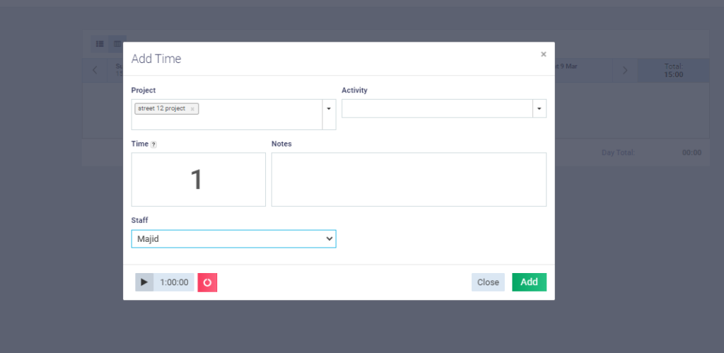 Time Tracking - Daftra Knowledge Base