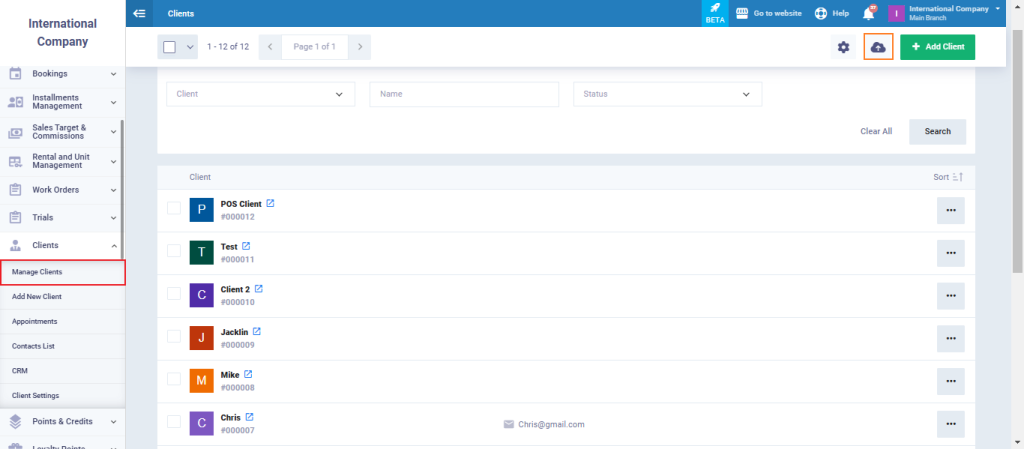 Importing Clients Through Excel - Daftra Knowledge Base