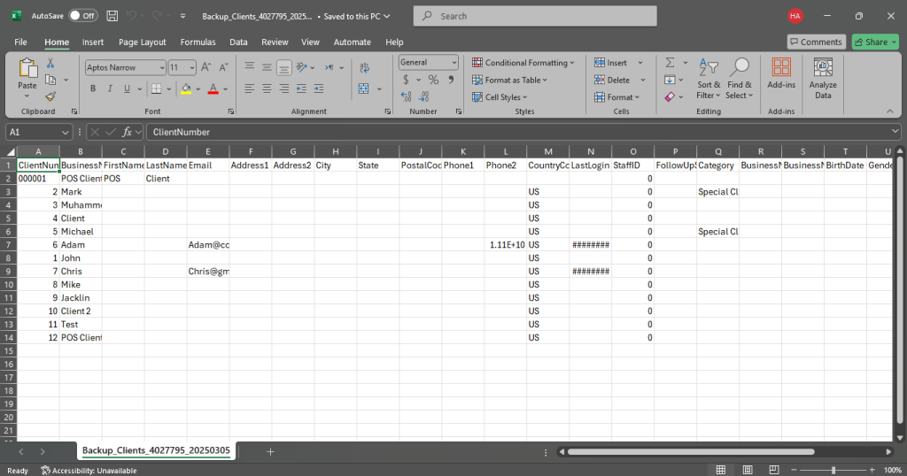 Importing Clients Through Excel - Daftra Knowledge Base
