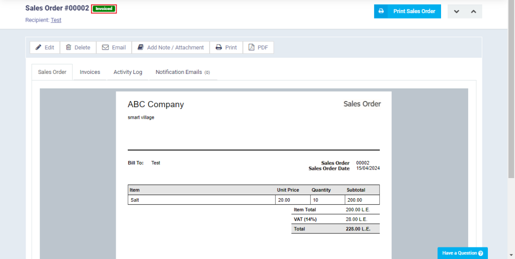 Sales Cycle - Daftra Knowledge Base