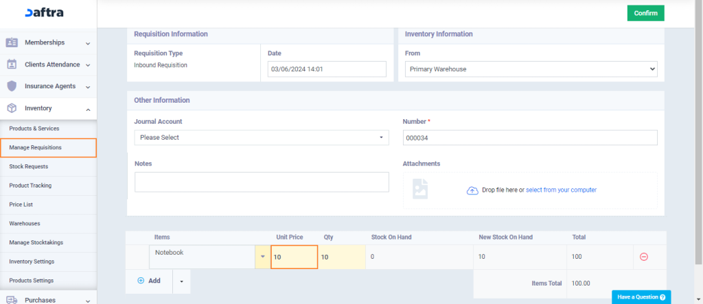 Display Invoice Profit - Daftra Knowledge Base