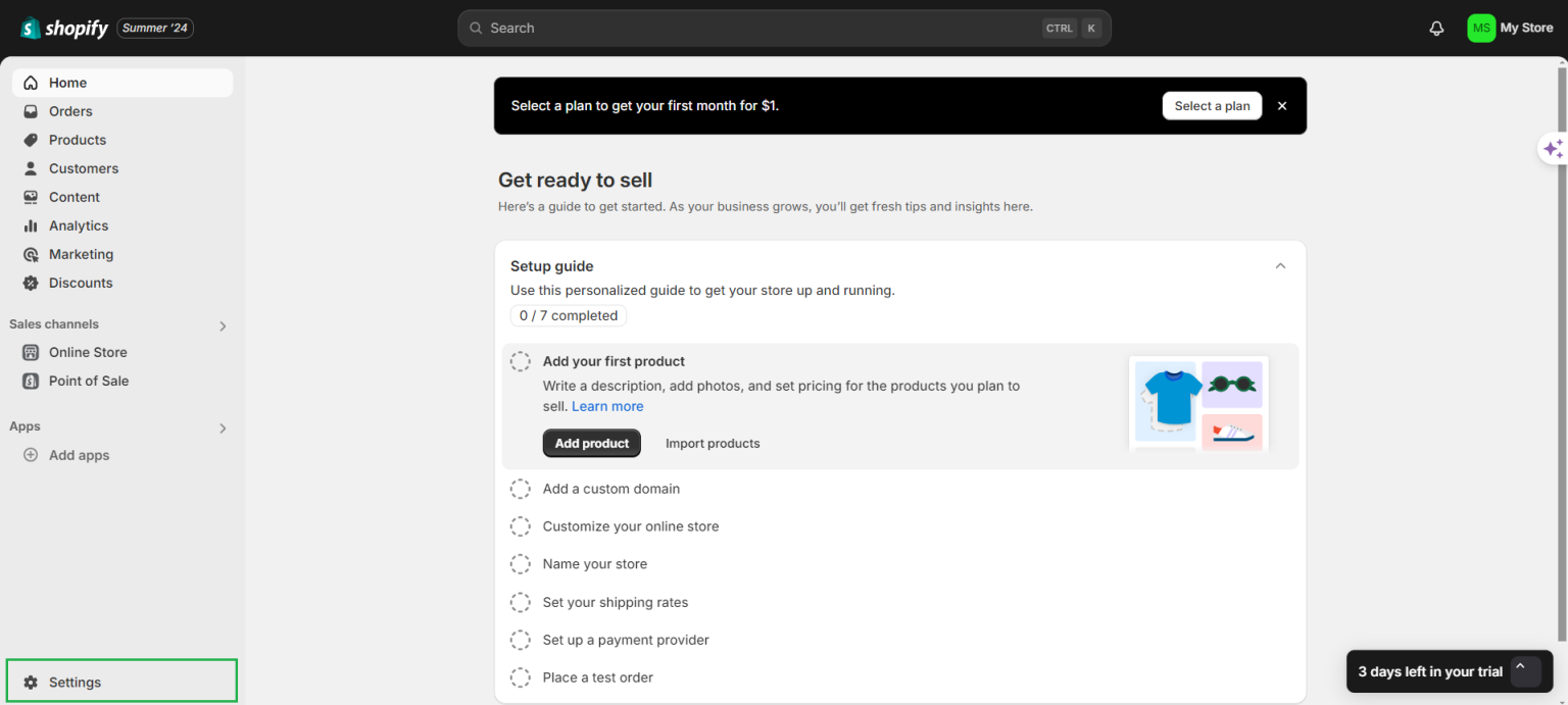 Connecting your Account to Shopify - Daftra Knowledge Base