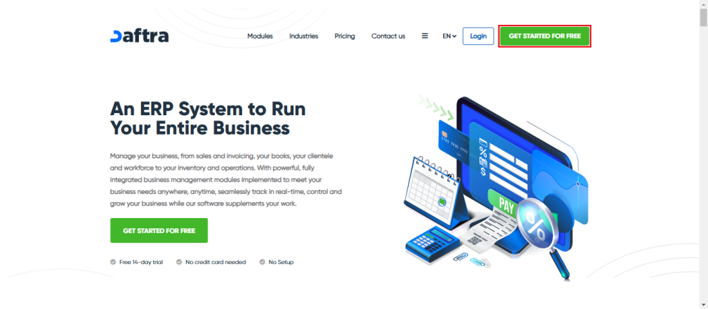 System Registration Guide - Daftra Knowledge Base