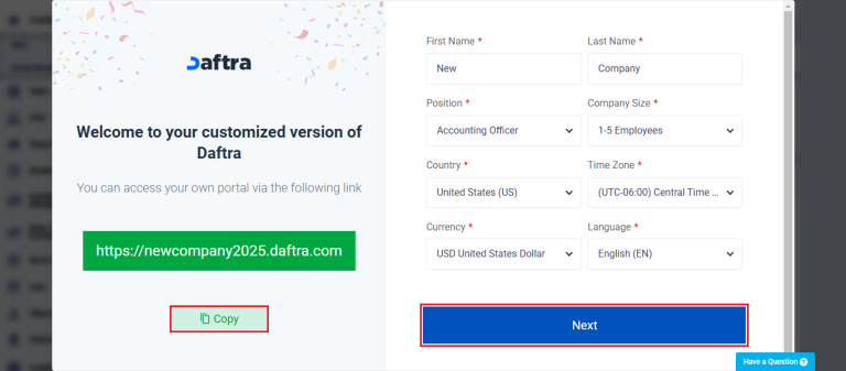 System Registration Guide - Daftra Knowledge Base