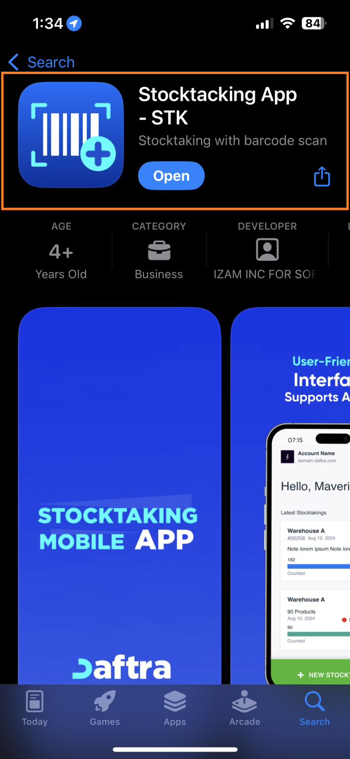 Daftra Stocktaking App - Daftra Knowledge Base